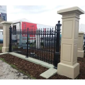 Square Entrance Pier (double height) – Ornate - Delaney Concrete