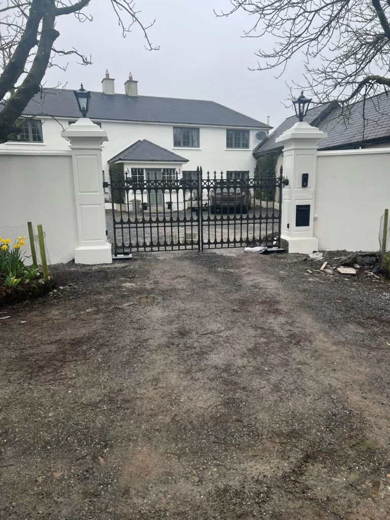 Square Entrance Pier (double height) – Ornate - Delaney Concrete